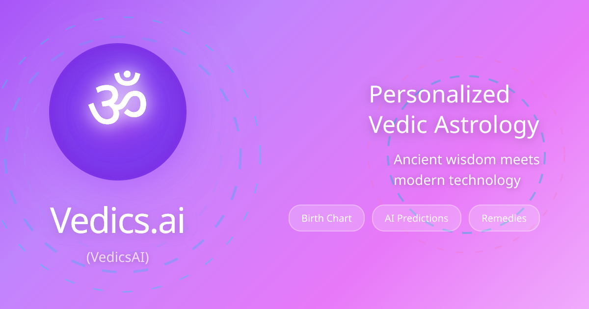 Free Kundli Calculator — Vedic Birth Chart Online | Vedics.ai